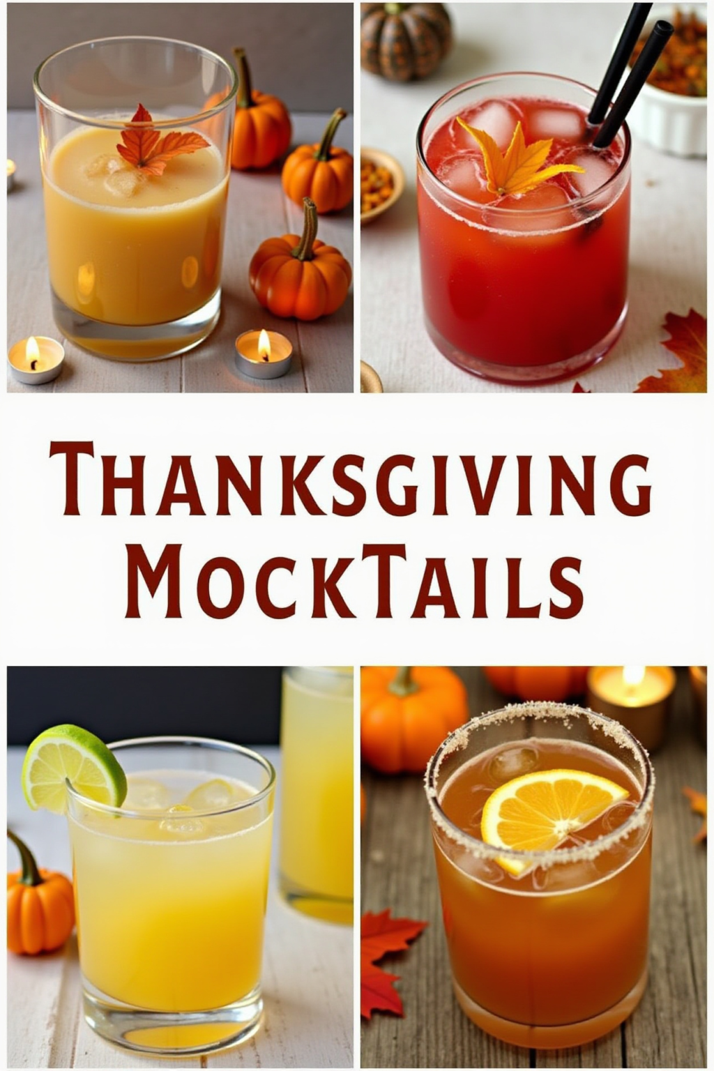 Cheers to Thanksgiving: 10 Vibrant Mocktail Recipes for a Festive Feast ...