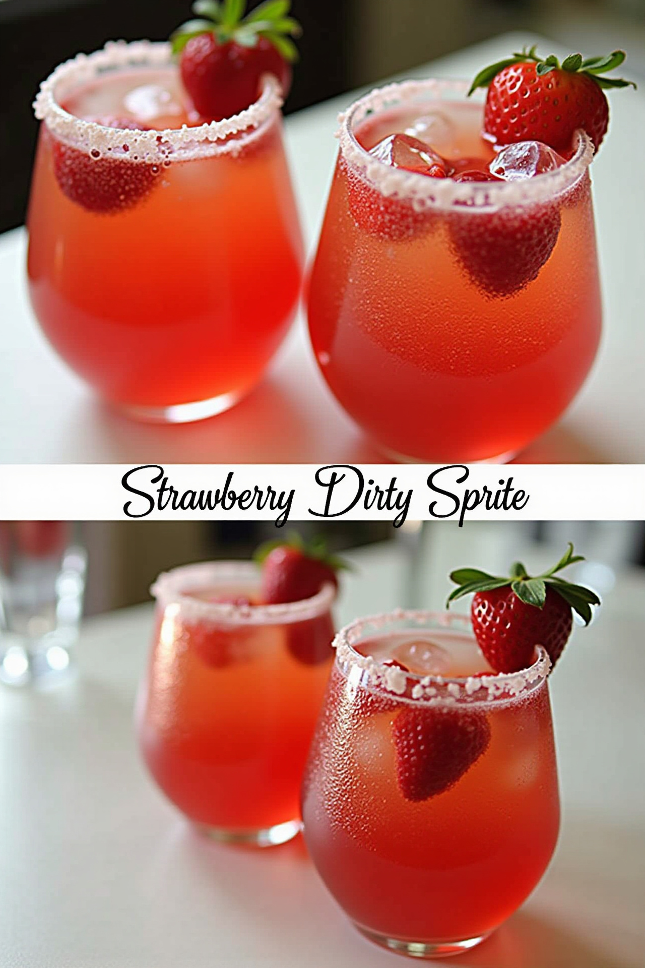 Strawberry Dirty Sprite: A Fizzy Fusion of Sweet and Tangy Refreshment ...
